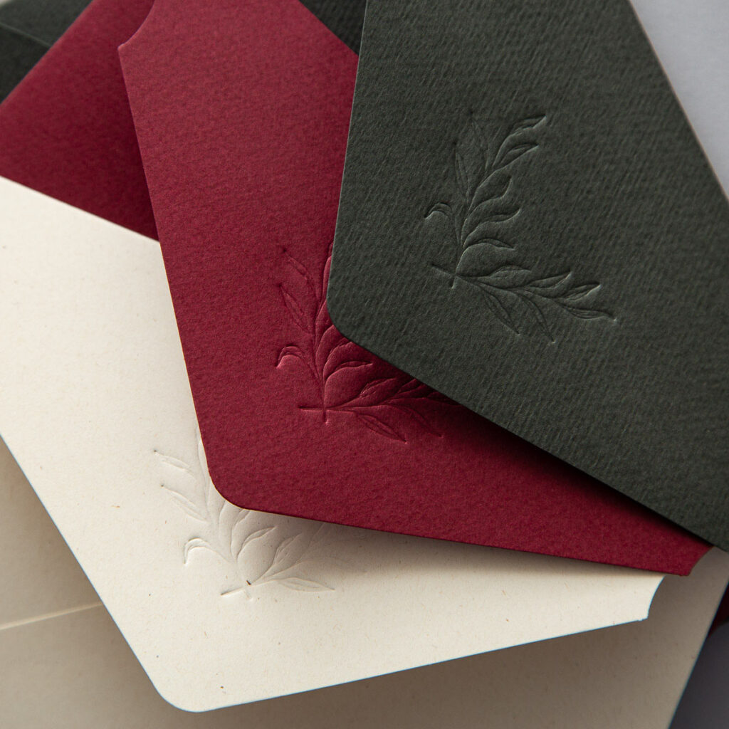 Kuverta s motivom maslinove grančice